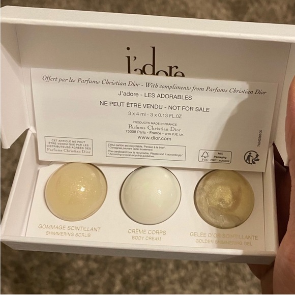 Dior | Bath & Body | 4 Of Dior Jadore Mini Ritual Skincare Gift Set ...